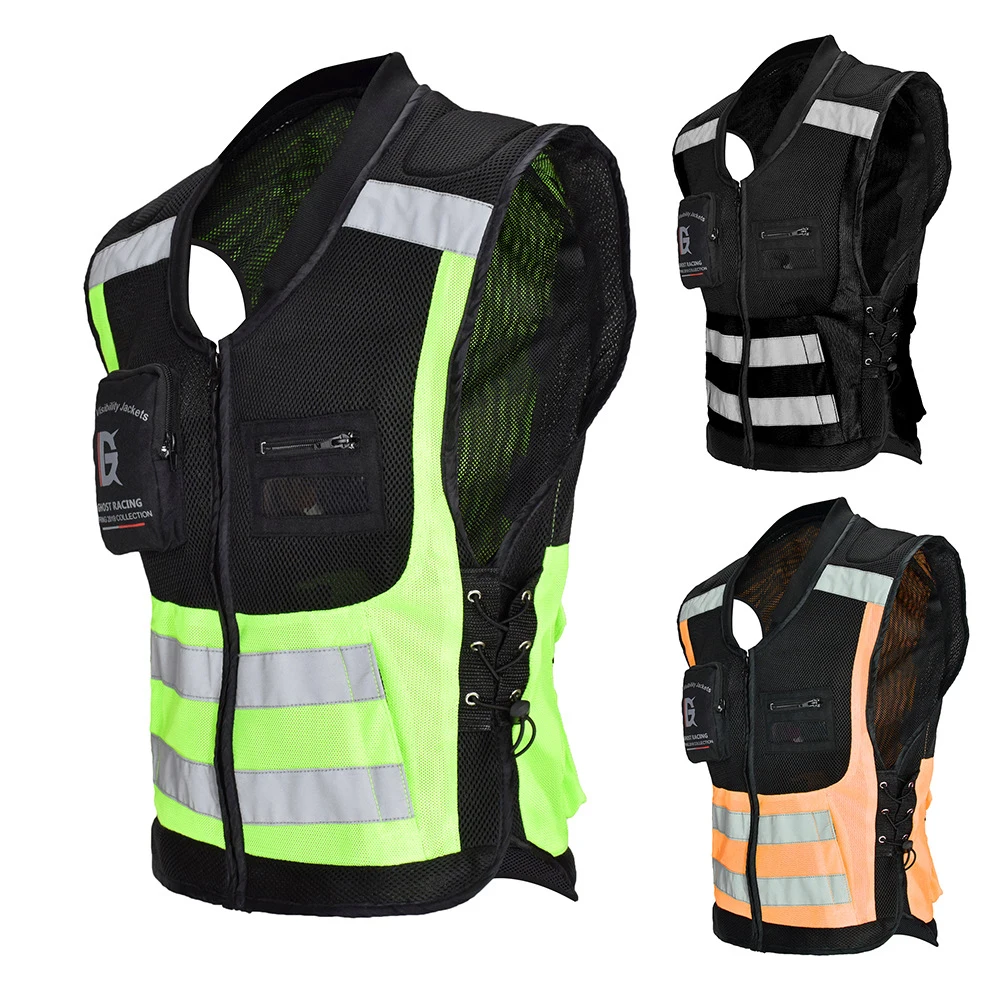 Motorcycle-Highlight-Reflective-Straps-Jacket-Vest-Night-Work-Safety ...