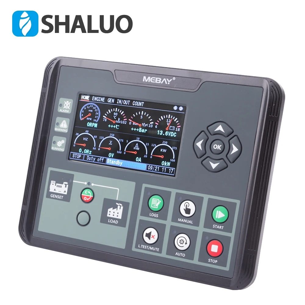 DC60D-Mebay-Generator-Set-Controller-Uint-LCD-Display-Engine-Controller ...