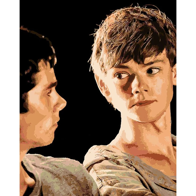The Maze Runner Thomas And Newt
