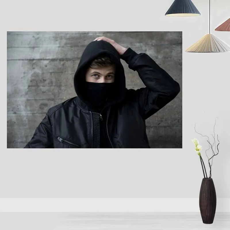 Nice Alan Walker Poster Custom Canvas Poster Art Home Decoration Cloth ...