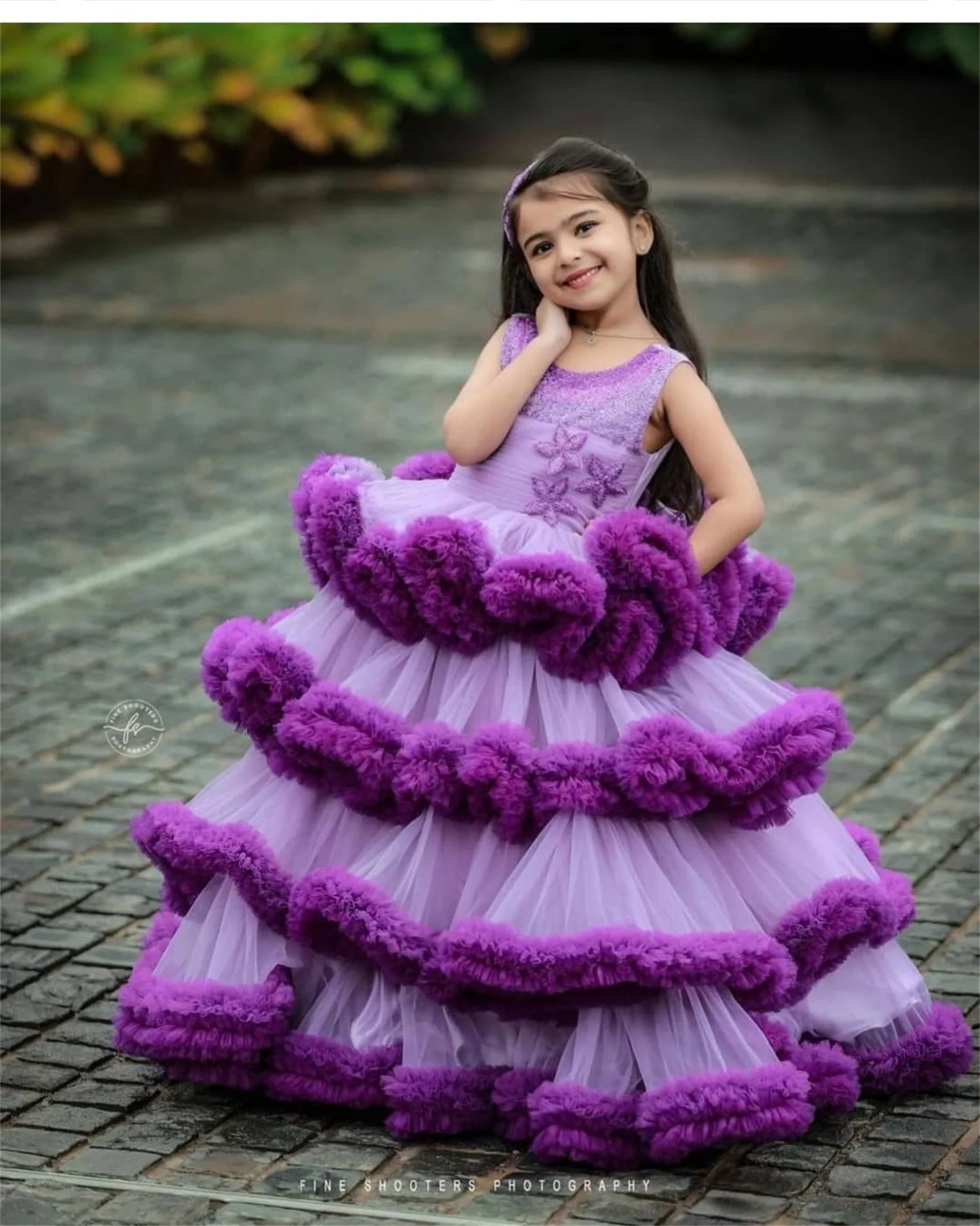 Purple Color Dress