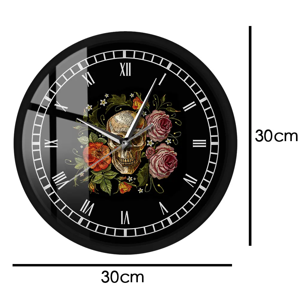 Grandfather Clock Face Tattoo