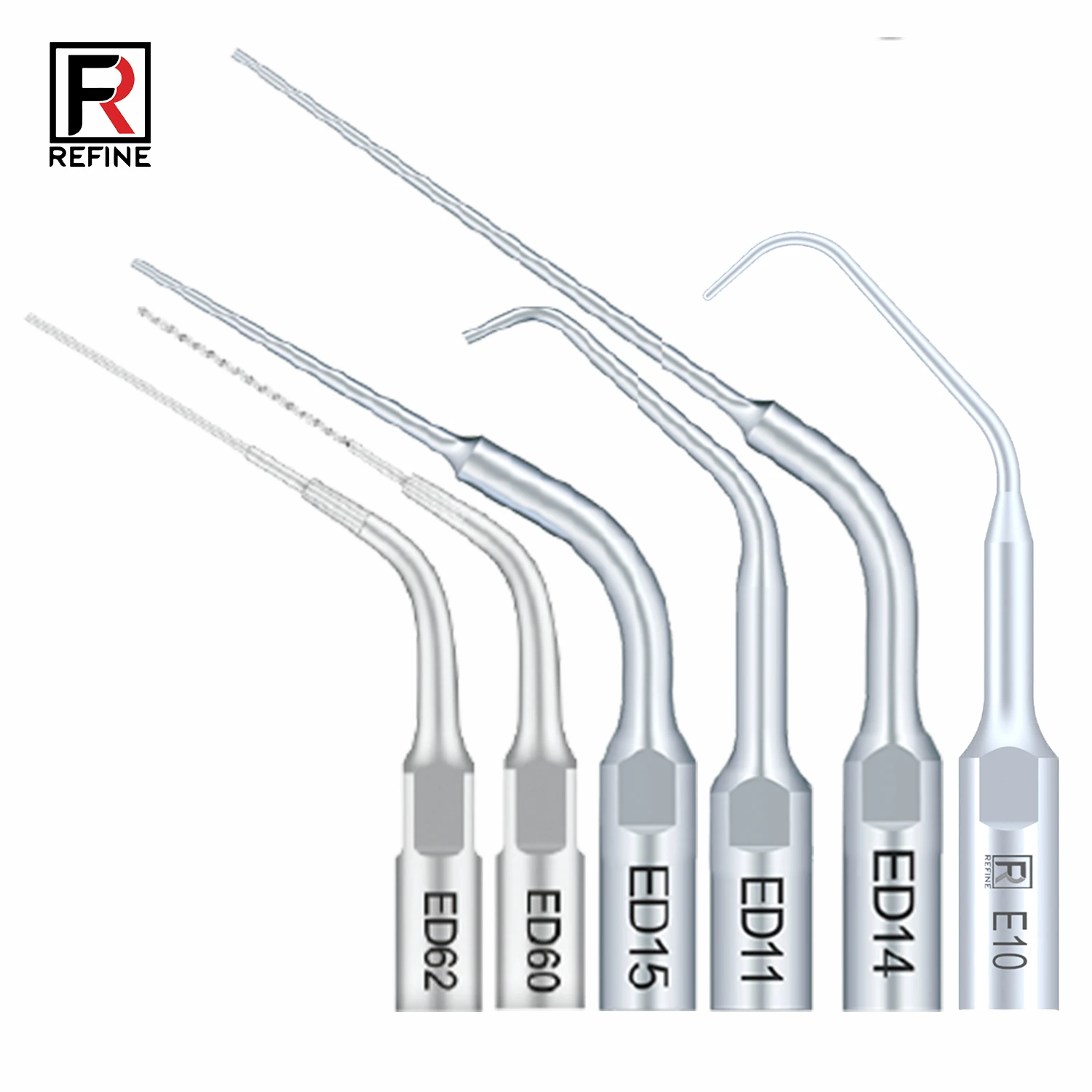 For Refine Mectron Woodpecker Dental Ultrasonic Scaler Implant Tips Ed1 ...
