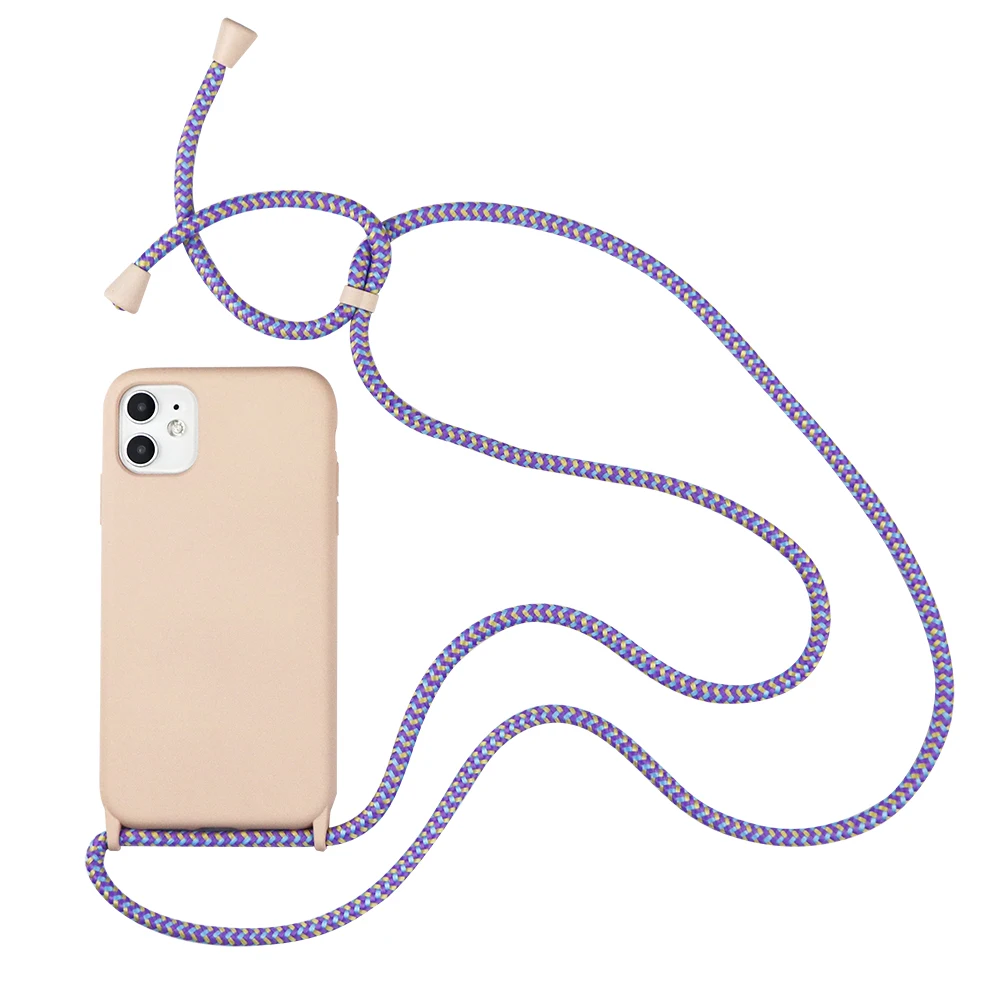 Luxury-Silicone-Chain-Necklace-Cell-Phone-Case-With-Lanyard-Neck-Strap ...