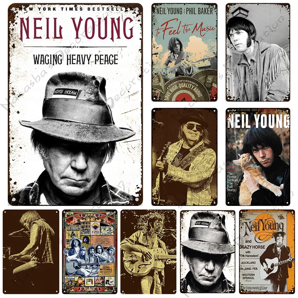 Vintage Neil Young Poster