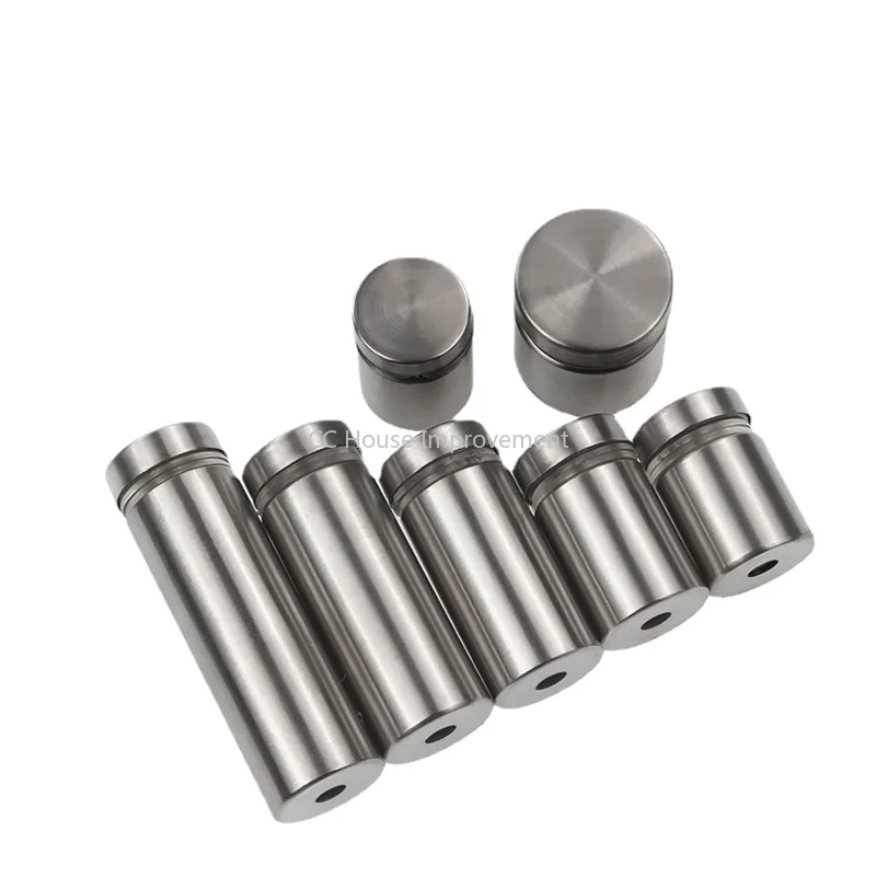 10pcs Glass Fasteners 12mm Stainless Steel Acrylic Advertisement ...