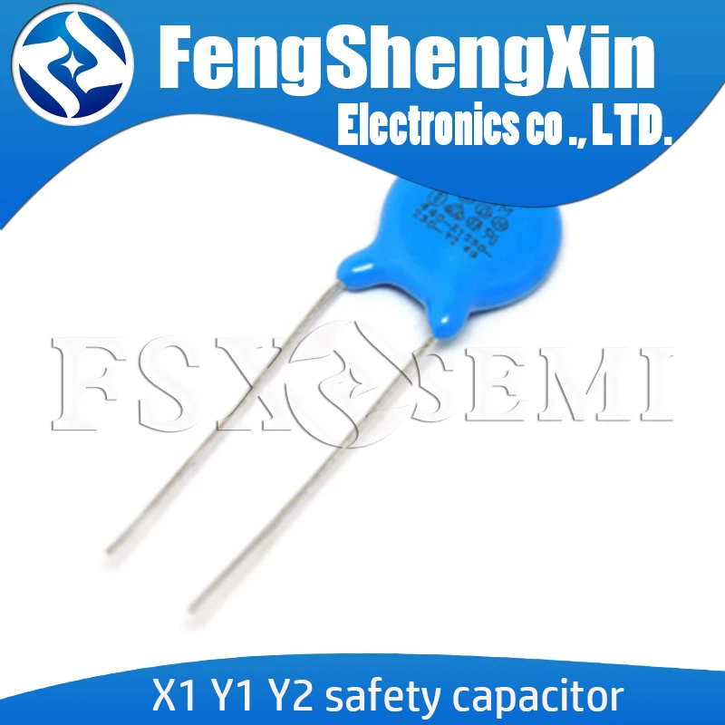 20pcs X1 Y1 Y2 safety capacitor 400VAC 250VAC 103M 471 102 222M 472M ...