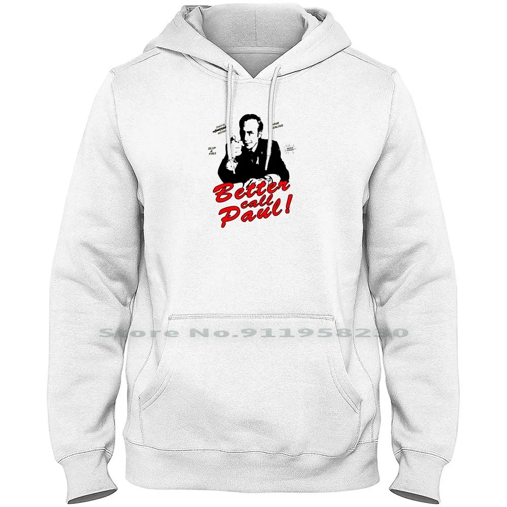 Better-Call-Paul-Hoodie-Sweater-Cotton-Typography-Classic-Cartoon ...