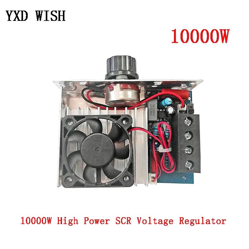 Ac 220v 6000w Scr Voltage Regulator Controller - 10000w High Power Scr ...