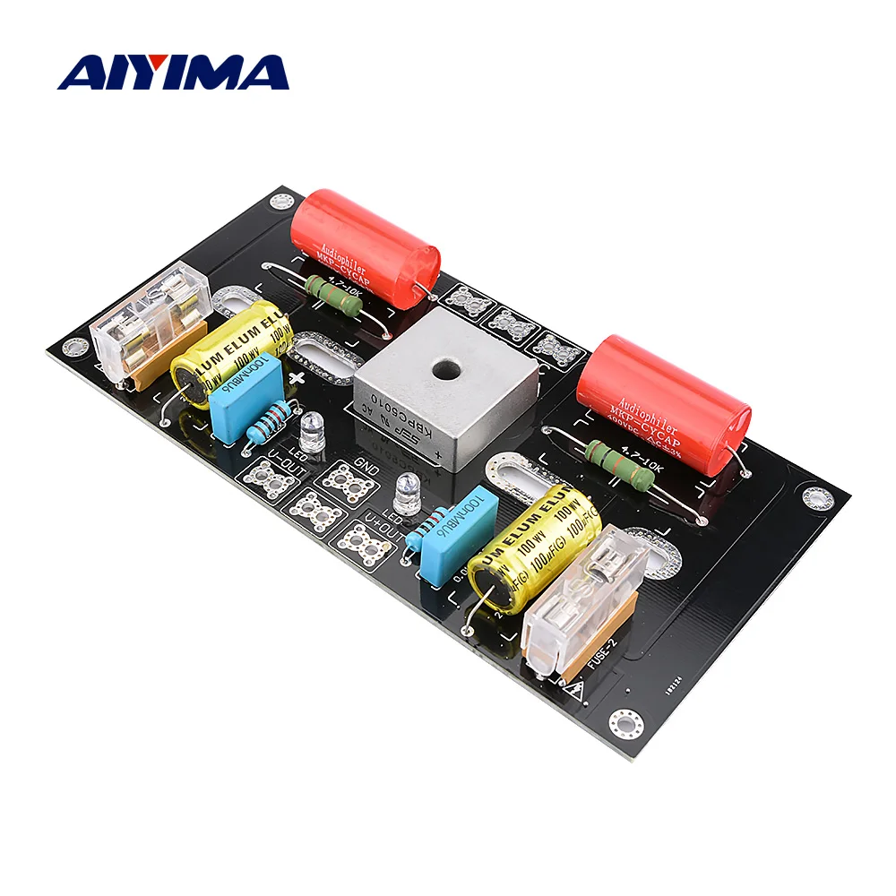 Aiyima 50a Screw Rectification Filter Power Supply Board 50-78mm 2 ...