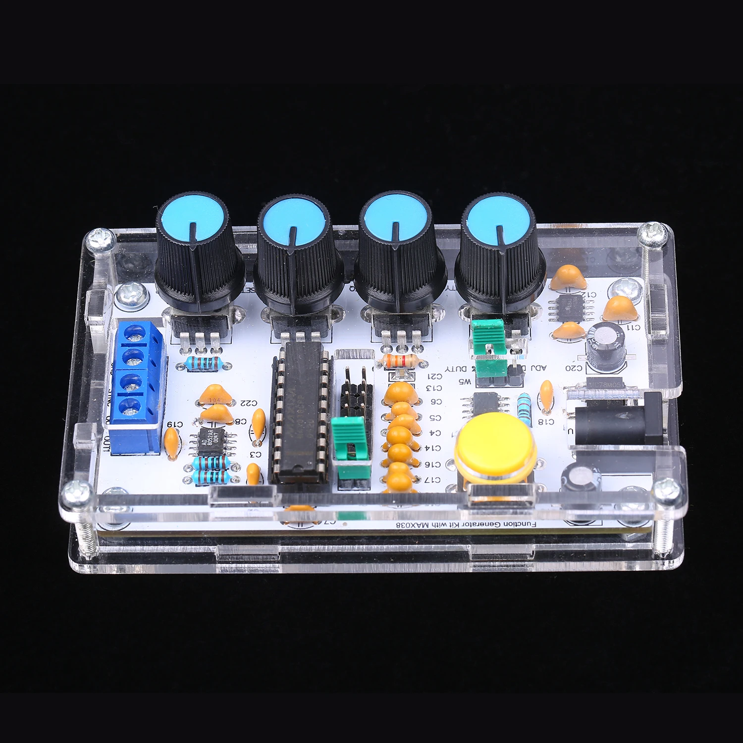 MAX038 Signal Generator 1Hz~20MHz Function Generator High-speed op-amp Generator Sine/Triangle ...