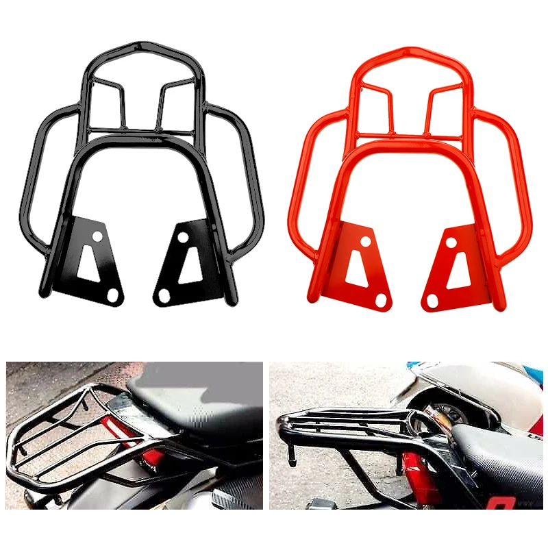 Motorcycle Rear Luggage Rack Holder Rear Seat Luggage Rack Support ...