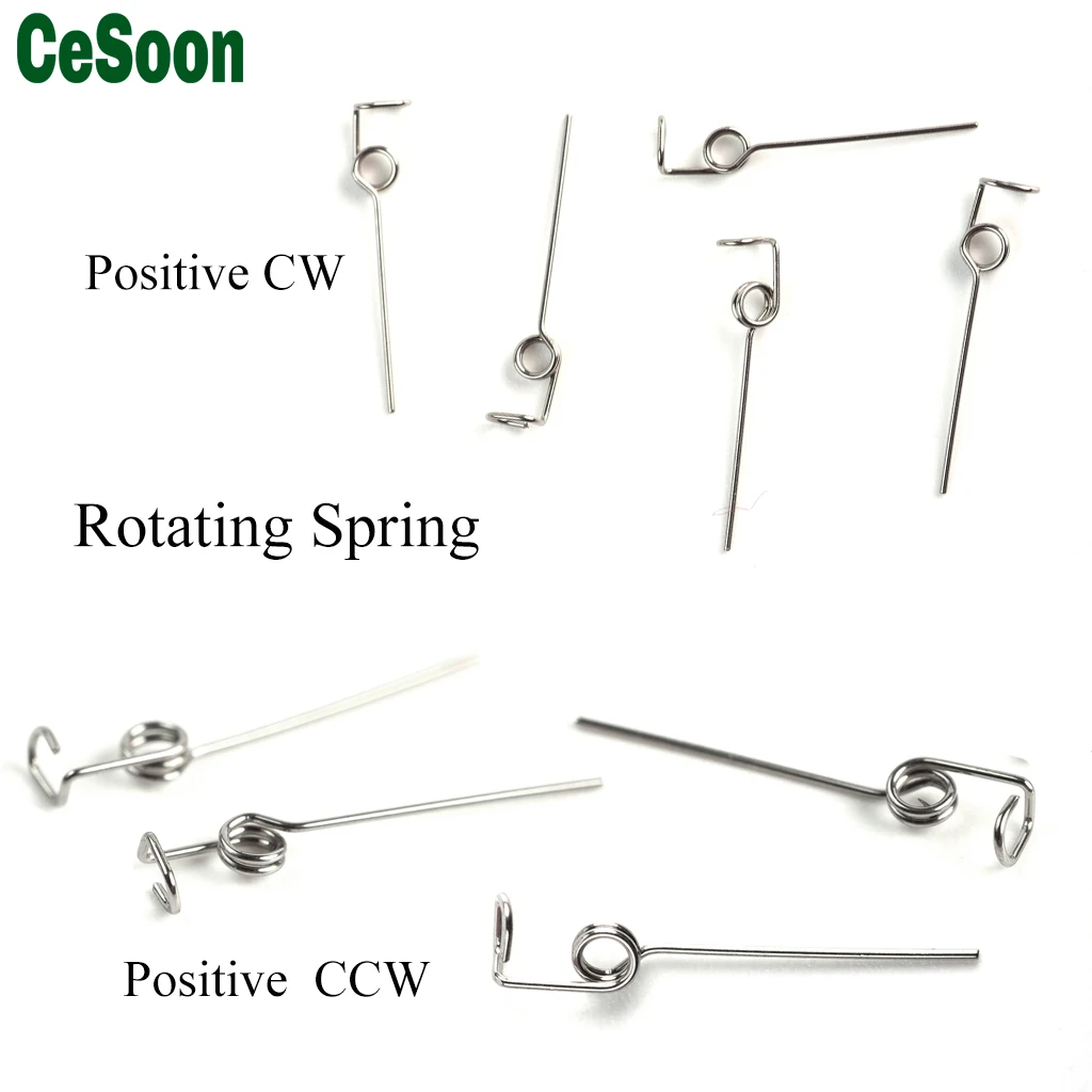 10pcs/pack Dental Orthodontic Rotating Spring Clock Wise Positive Rotation Cw/ccw Dentistry ...