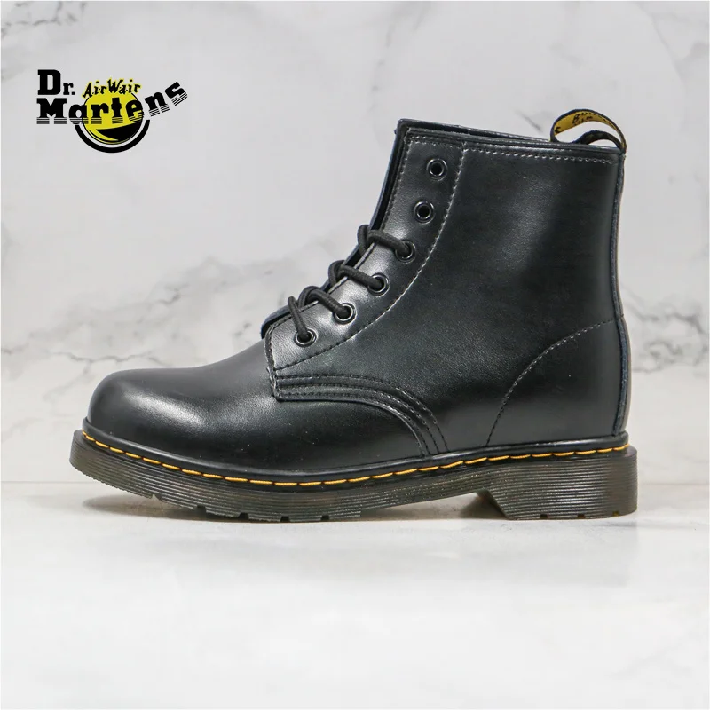 Dr. martens masculino e feminino 6 olhos doc curto martin ankle boots ...