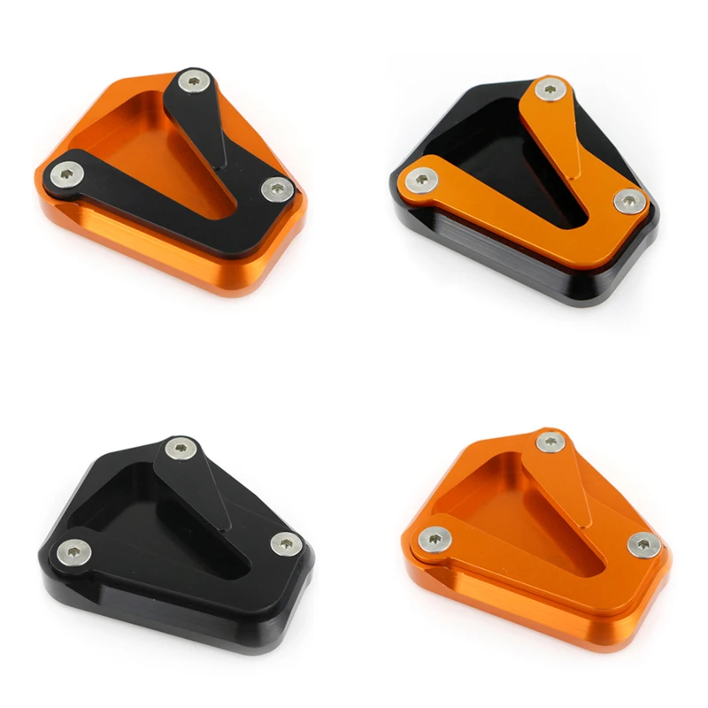 Motorcycle-Accessories-Kickstand-Side-Shoe-Foot-Rests-Stand-Extension-Enlarger-Fit-For-KTM-Duke ...