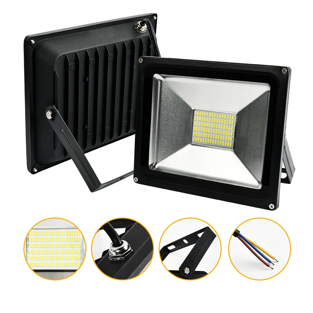 LED-Floodlight-30W-Ultra-Thin-Led-Flood-Light-Spotlight-Outdoor-220V ...