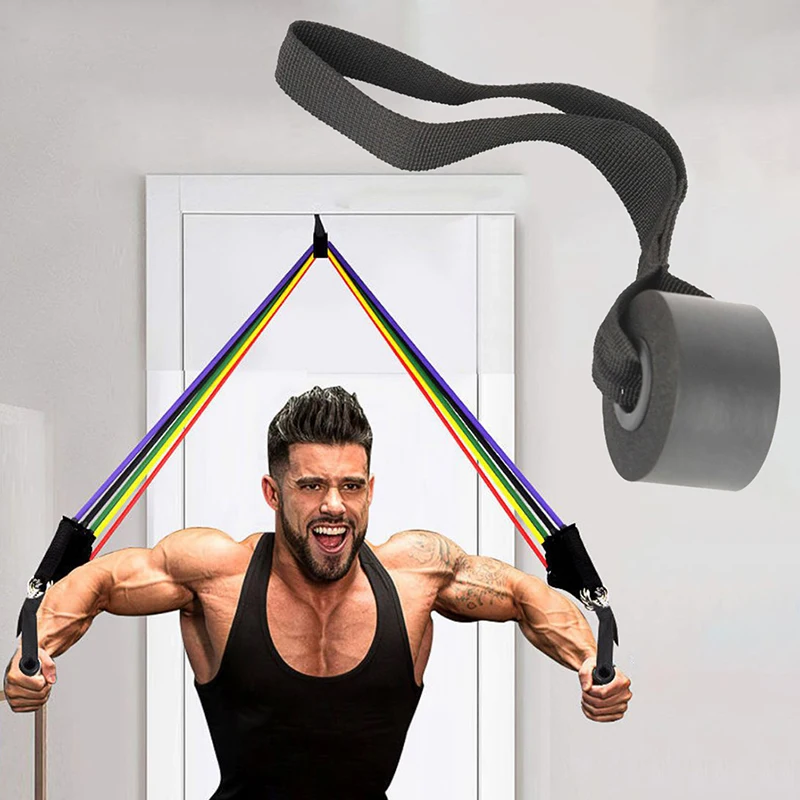 Door Anchor for Fitness Resistance Door Anchor Yoga Pilates Latex Tube ...