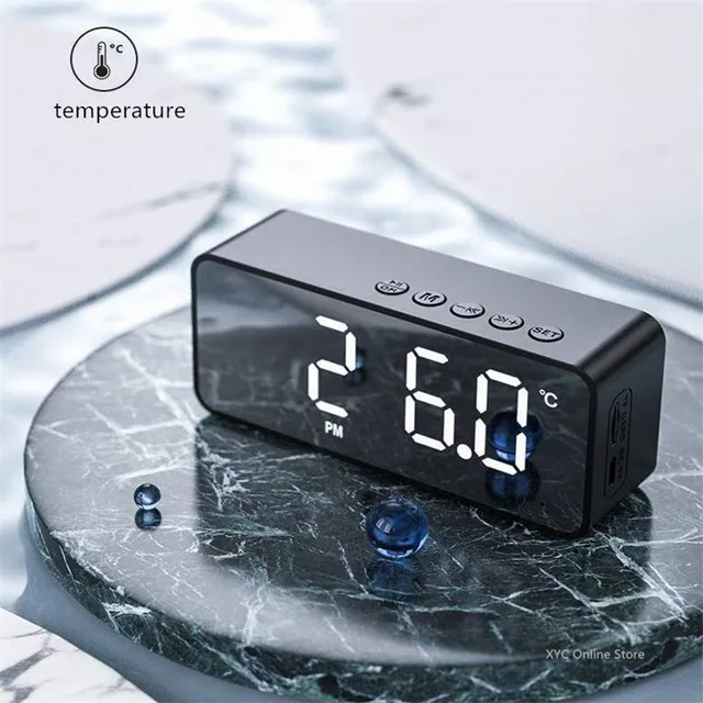 Wireless Digital Alarm Clock - Made Minimal