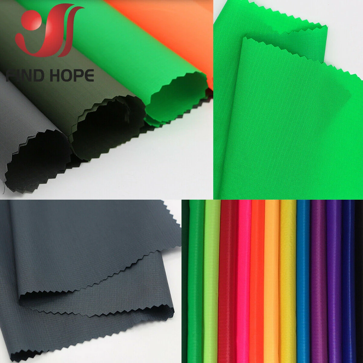 145CM X 90CM WATERPROOF RIPSTOP NYLON FABRIC LIGHTWEIGHT 70D PU COATED ...