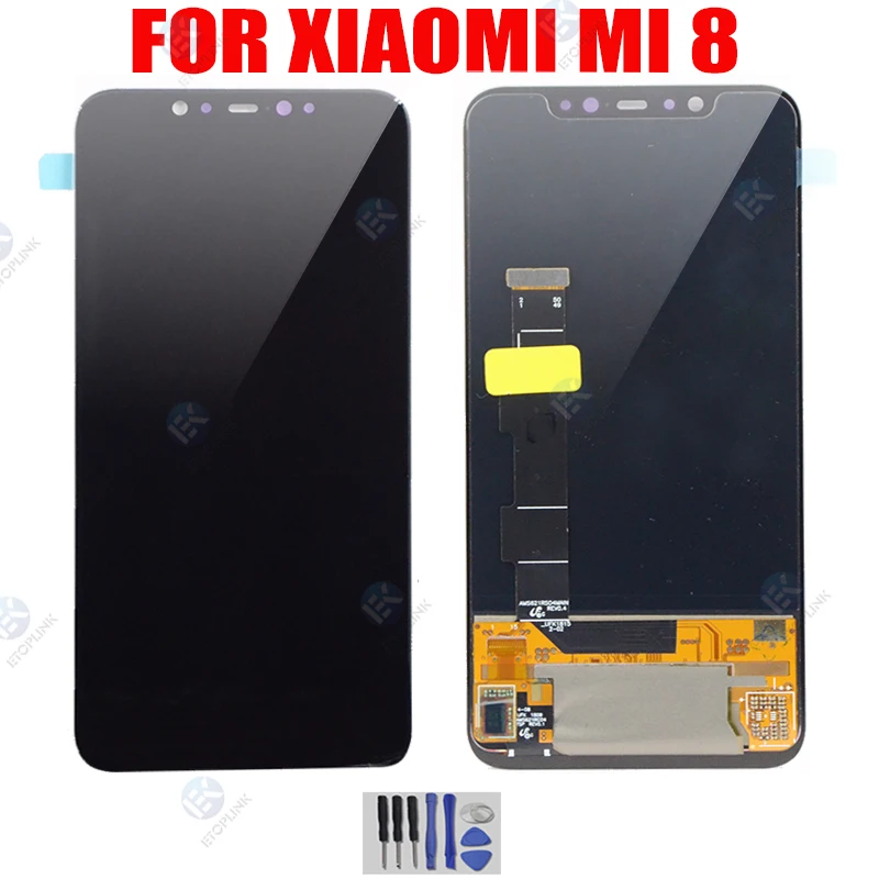 Pantalla LCD completa para Xiaomi MI 8, montaje de digitalizador con ...