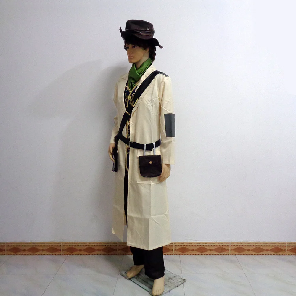 Games Fallout Preston Garvey Uniform Cosplay Costume - AllCosplay.com