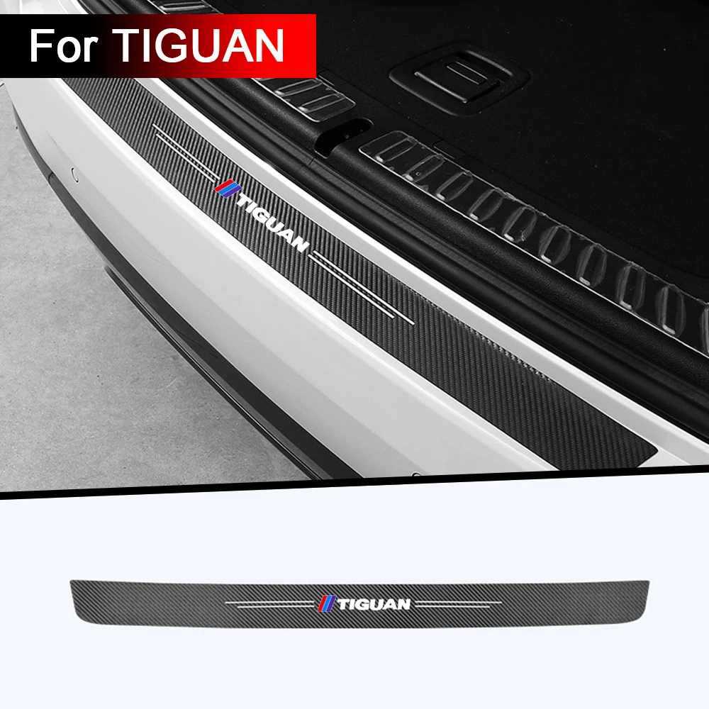 1pc-Car-trunk-protection-carbon-fiber-sticker-modification-decoration ...