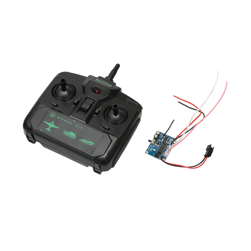 2.4G Remote Controller Transmitter & Receiver Kit for DIY Double Motos ...