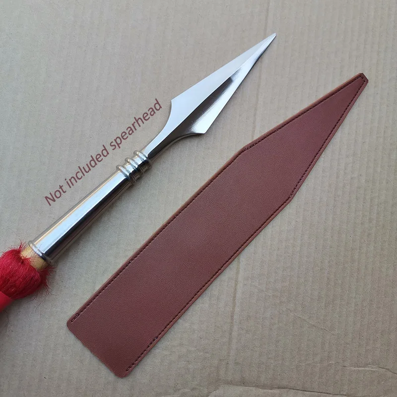 PU-leather-1-8mm-artificial-leather-thickened-red-tassel-spearhead ...