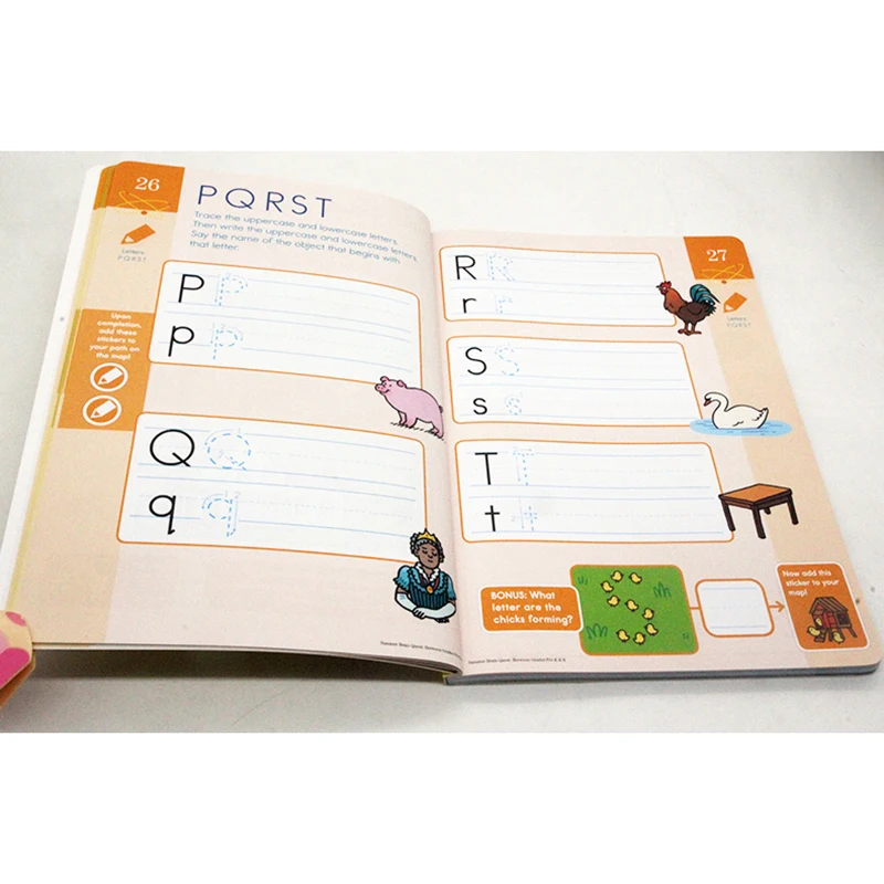 Brain Quest workbook kindergarten children puzzle workbook kindergarten ...