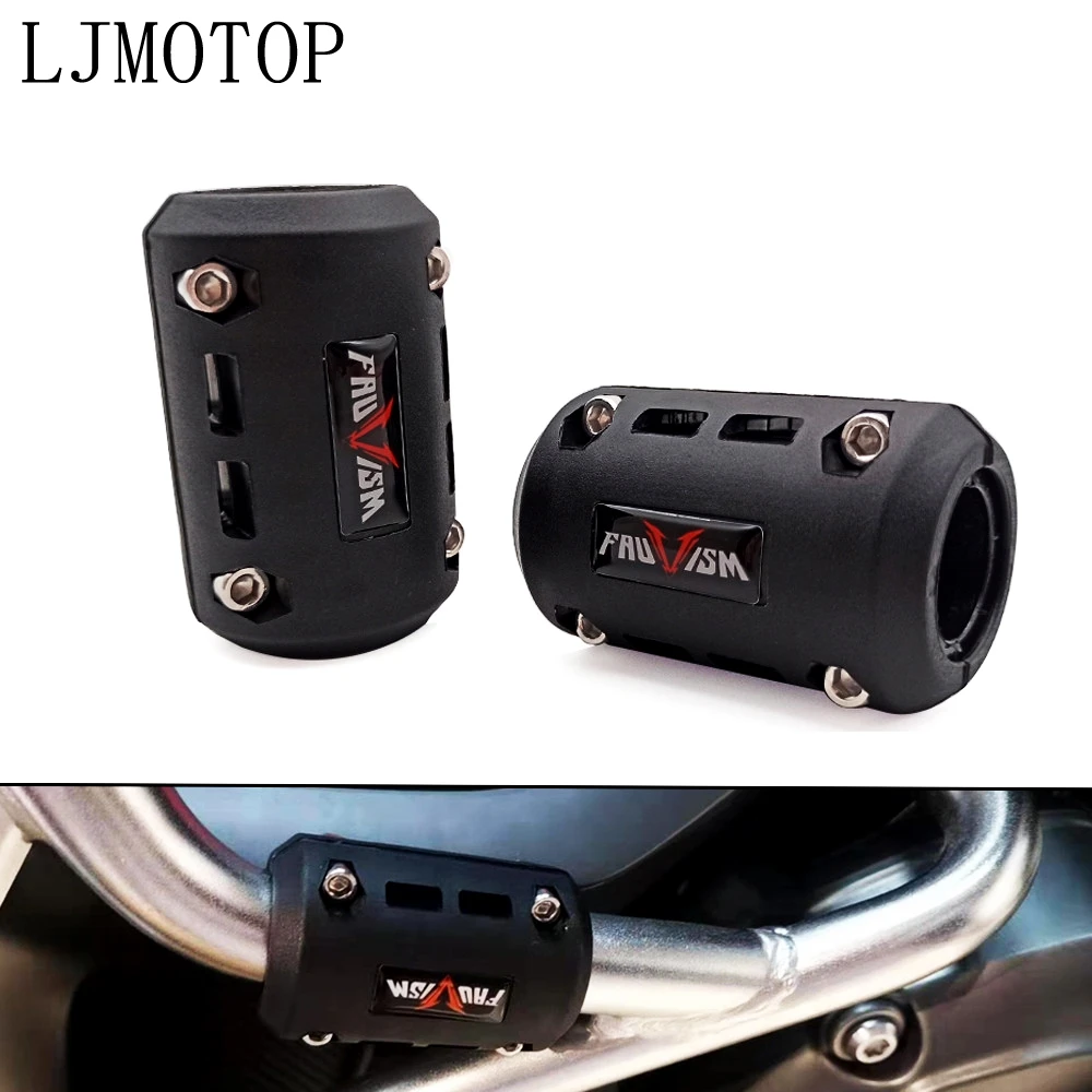 22/25/28mm Motorcycle Engine Guard Bumper Protection Decorative Block ...