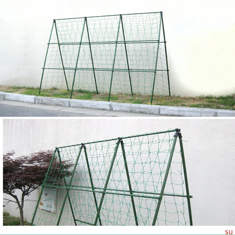 1.8m Green Wholesale Garden Fence Mesh Plant Vines Climbing Net Garden ...