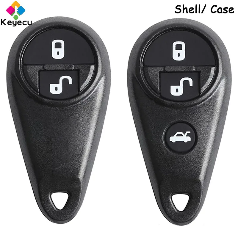 KEYECU Keyless Entry Remote Car Key Shell Case Housing With 2 3 4 ...