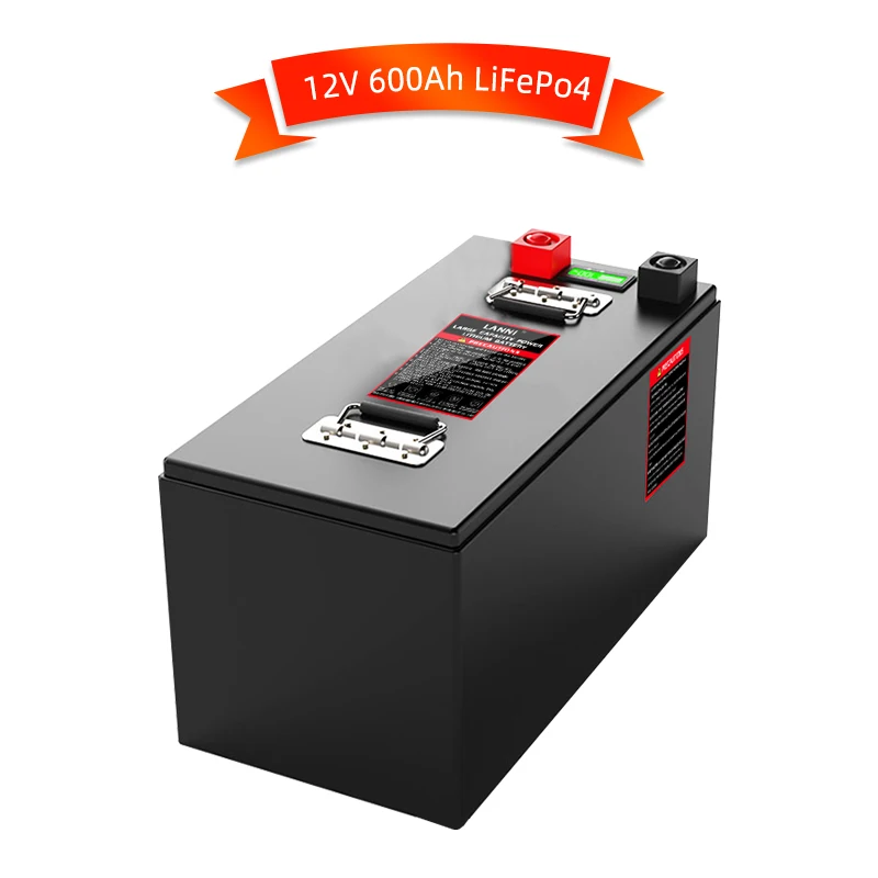 The New 12V600AH LifePO4 Lithium Battery System Is Used For Cars, Golf ...