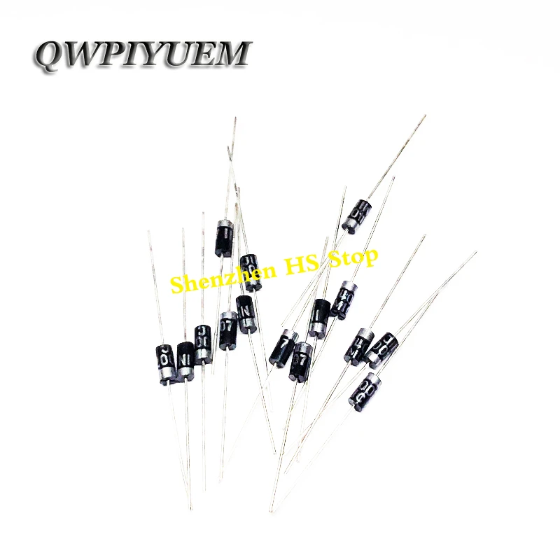 100pcs 1w Zener Diode Do-41 16v 18v 20v 22v 24v 27v 30v 33v 36v 39v 43v 47v 51v 56v 62v 68v 75v ...