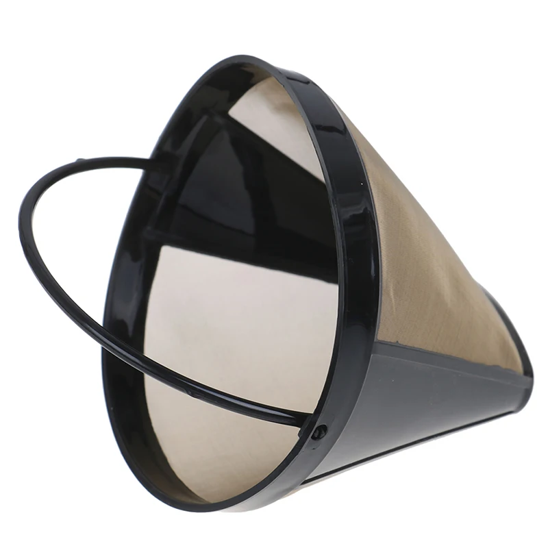 Washable Handle Coffee Filter Stainless Steel Reusable Coffee Filter ...