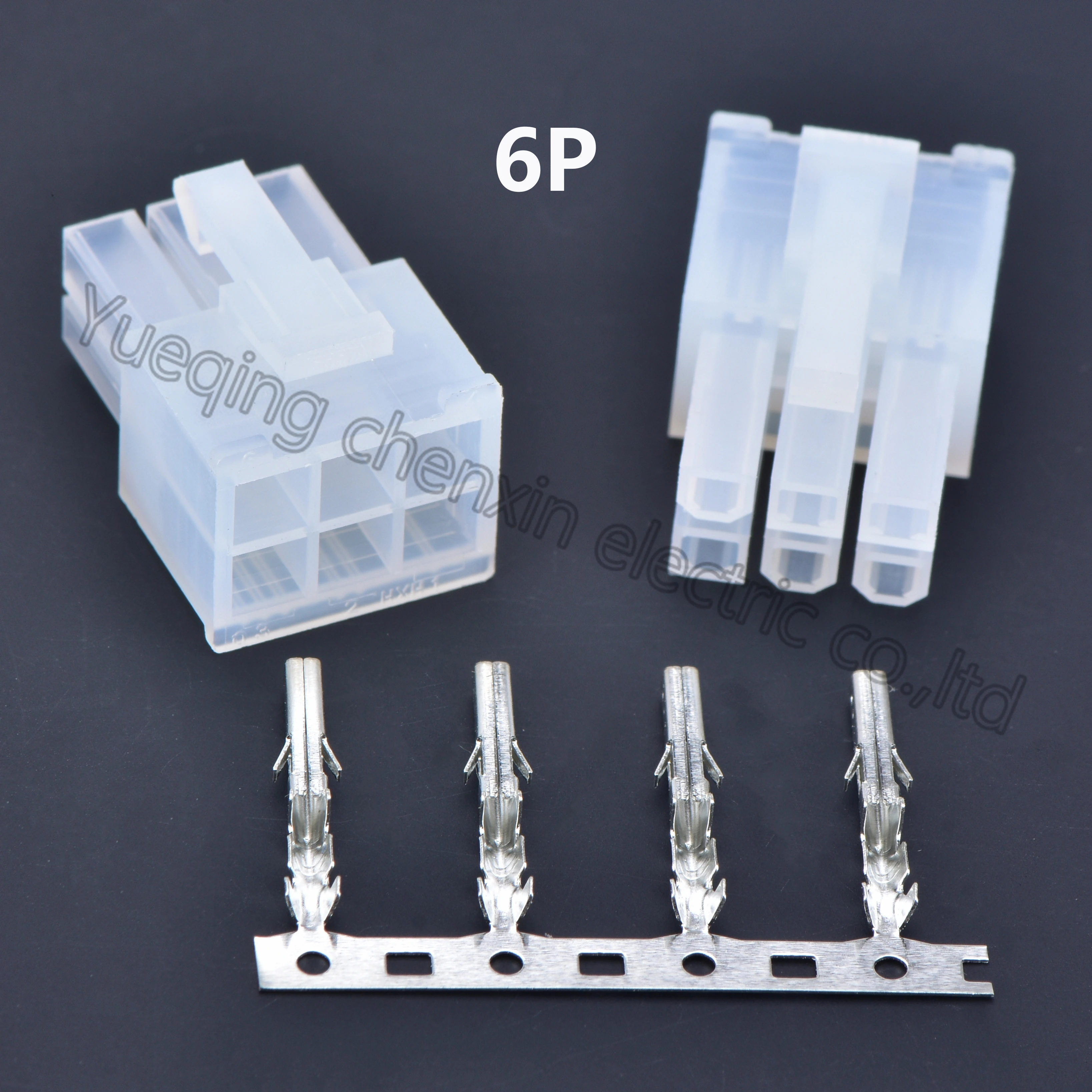 흰색 6 핀 방수 플러그 5557 R 암 커넥터 5557 6R PC/컴퓨터 그래픽 카드 PCI E ATX 전원 전기 소켓 ...