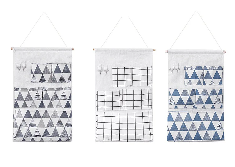 Accroche-sac,Sac de rangement mural multicouche avec 5 poches, sac de ...