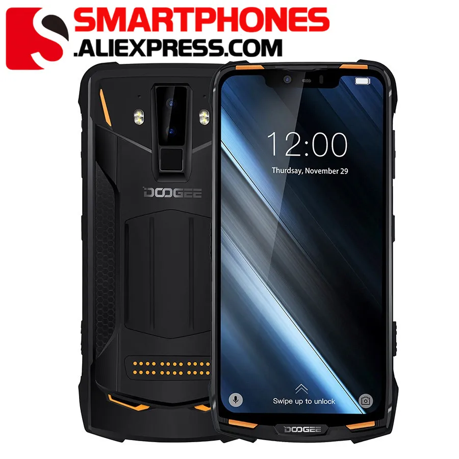 Doogee S90C Android 9.0 Smartphone 6.18" FHD+ 5050mAh 4GB+64GB Face ...