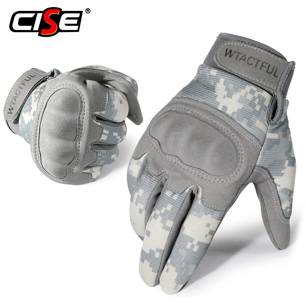 ACU-Camouflage-Touch-Screen-Motorcycle-Hard-Knuckle-Full-Finger-Gloves ...