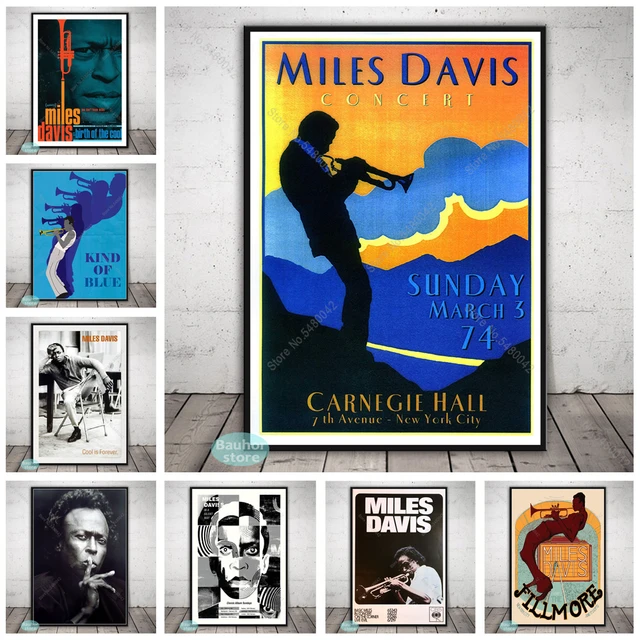 Miles Davis Concert Poster