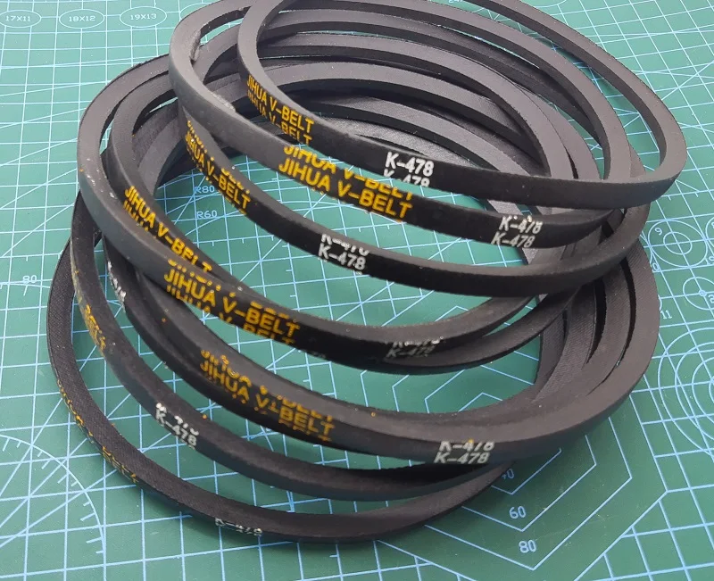 10pcs/lot K478 V-belt Drive Rubber Belt Driving Belt Transmission Belt ...