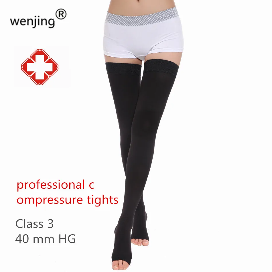 WJ923-Women-medical-Varices-compression-sox-class-3-40-mmHG-MIDDLE ...