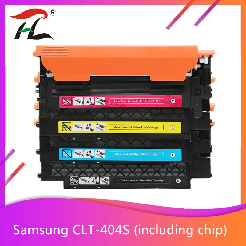 Compatible CLT-K404S CLT-M404S M404S clt-404s CLT-Y404S 404S toner cartridge for Samsung C430W ...
