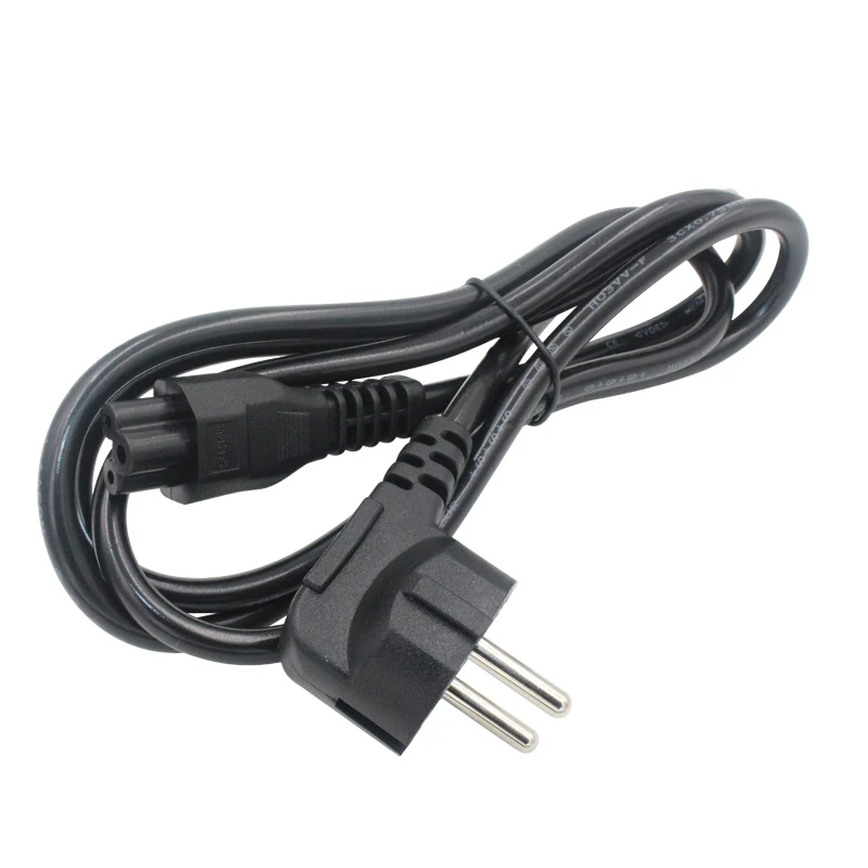 5ft-C5-Cloverleaf-Lead-To-EU-2-Pin-AC-EU-Plug-Power-Short-Cable-Lead ...