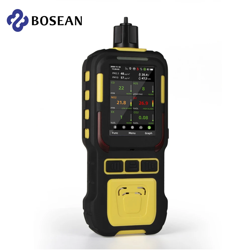 Portable-Industry-Gas-detector-built-in-pump-NH3-SO2-CO-CO2-NOx-H2S ...