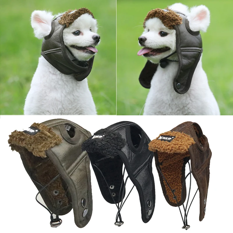 Funny-Autumn-Winter-Cute-Pet-Aviator-Cap-Costume-Cosplay-Windproof ...