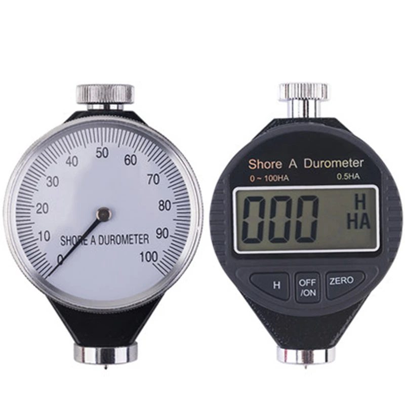 Shore Type A/O/D Rubber Tire Durometer Hardness Tester Meter Measuring ...