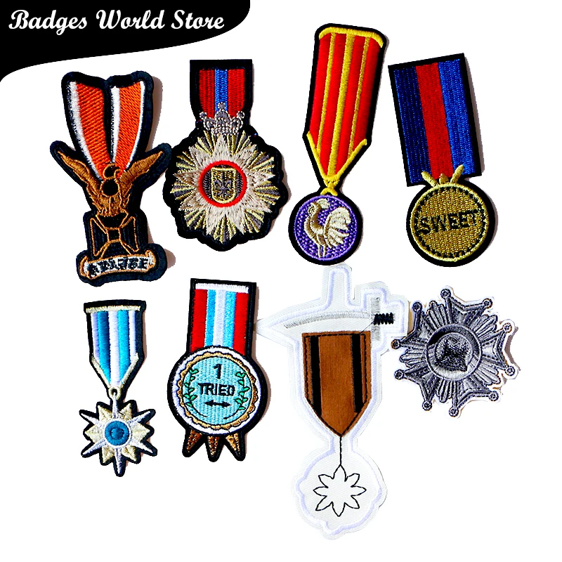 Russian-Combat-Commemorative-Medal-Icon-Decorative-Patch-Embroidered ...