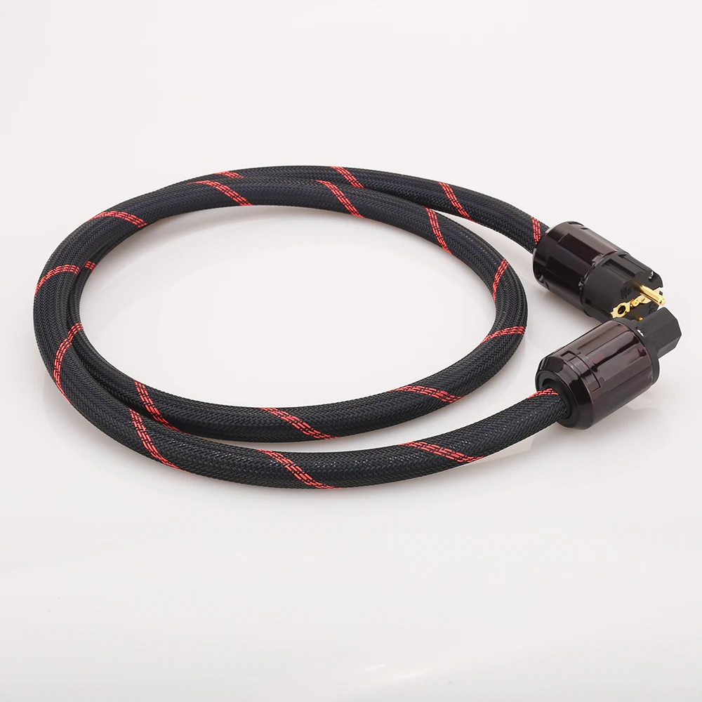 Hifi Audio 1.5m Supper Pure Copper Multi Conductor Power Cable With P ...