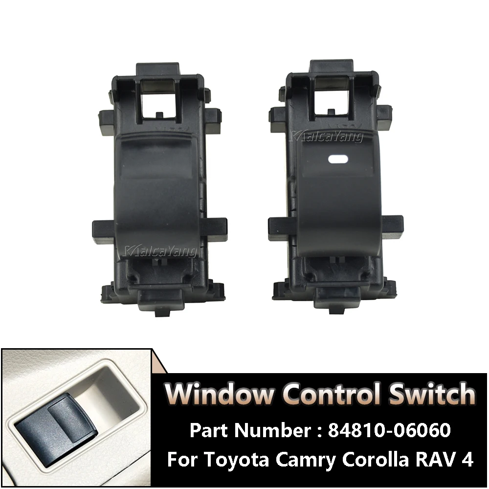 Interruptor de Control de ventana eléctrica para Toyota RAV4 Camry ...